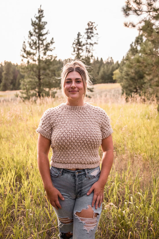 Bobblet Tee | Crochet Pattern – Crab Abble Crafts