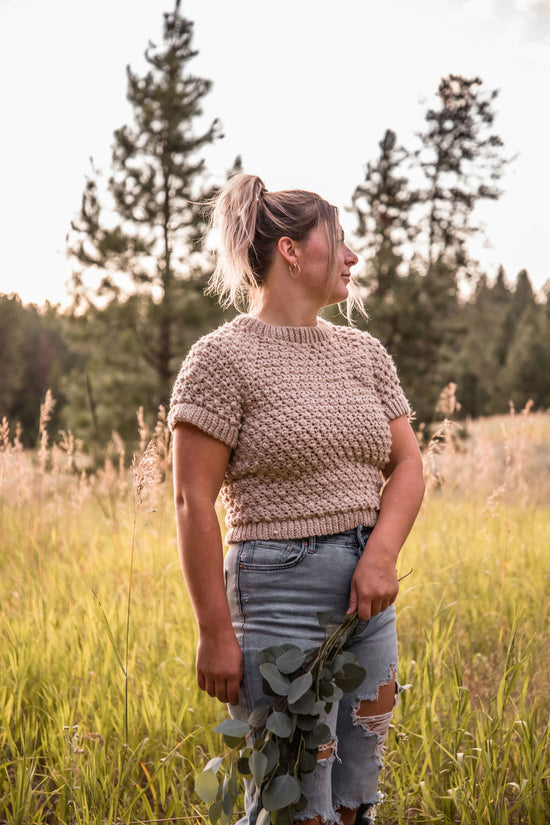 Bobblet Tee | Crochet Pattern – Crab Abble Crafts